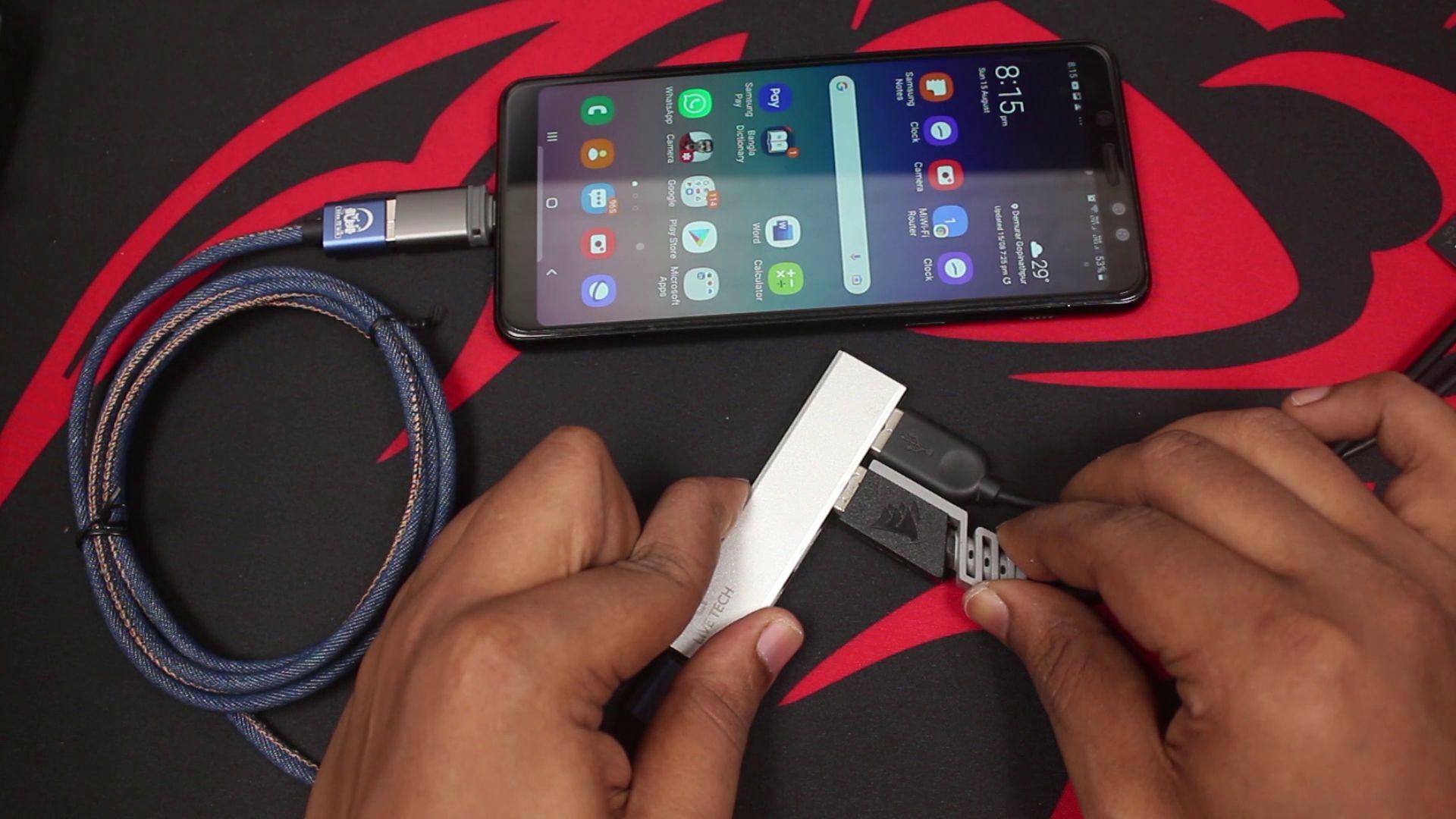 How to Connect a Keyboard & Mouse With Your Android Phone! - GEEKY SOUMYA