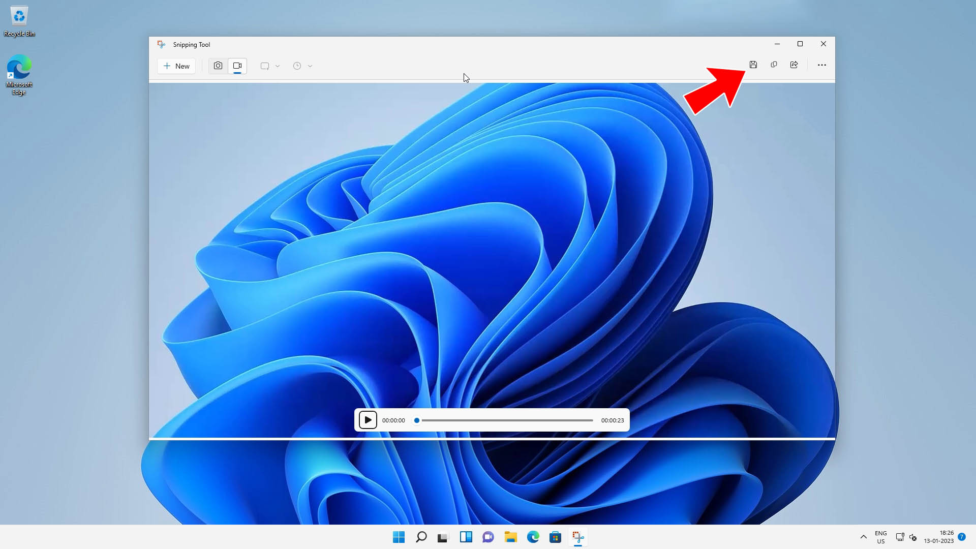 Windows 11 Screen Recording With Snipping Tool! How? - GEEKY SOUMYA